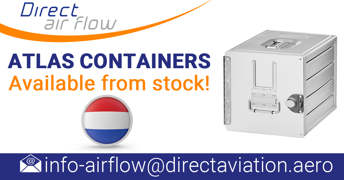 Aluflite ATLAS standard container - Direct Air Flow
