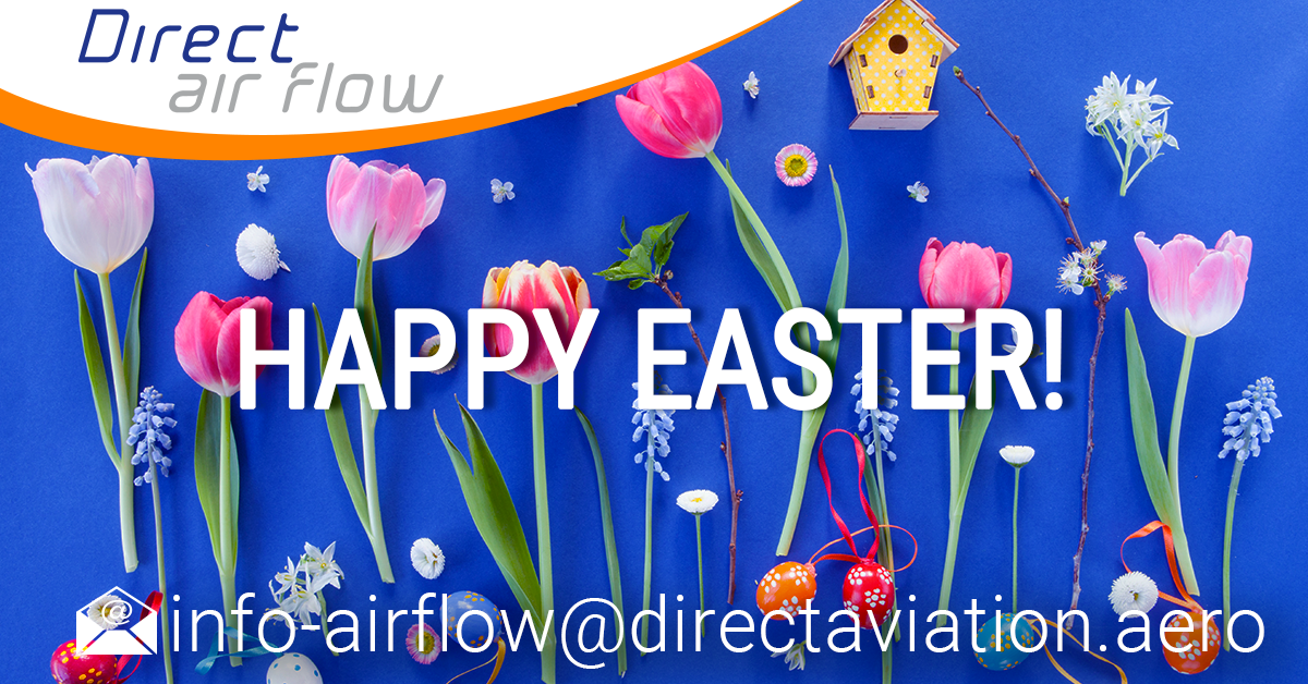 Happy Easter! Best wishes from all of us here at Direct Air Flow