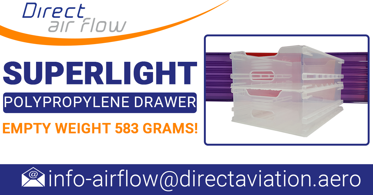Superlight Polypropylene Drawer - Benefits - Direct Air Flow