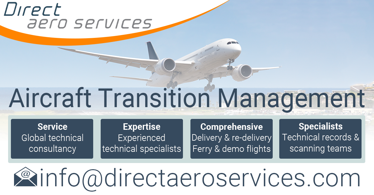 Aircraft Transition Management - Direct Aero Services